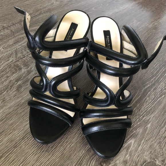 Zara | Shoes | Zara Strappy Platform Sandals | Poshmark